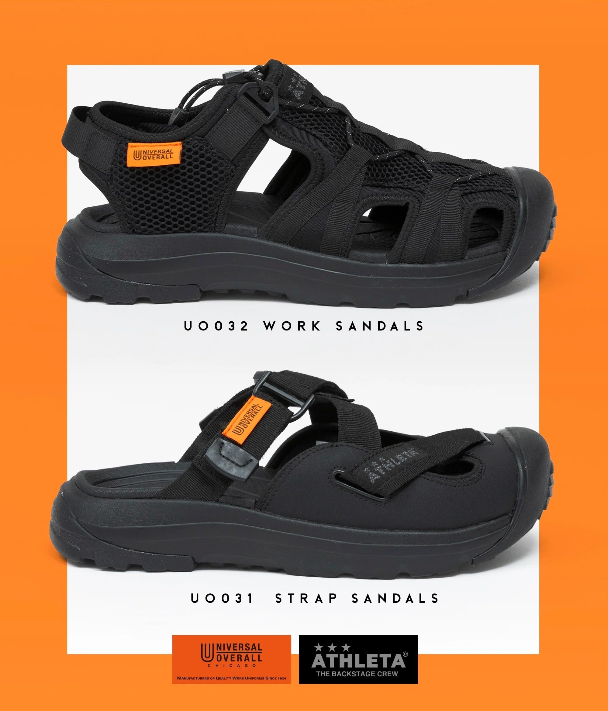 「ATHLETA」「UNIVERSAL OVERALL」コラボサンダルを販売開始